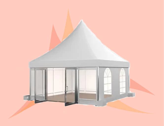 Pagoda Tent | Saudi Shades Tents Services